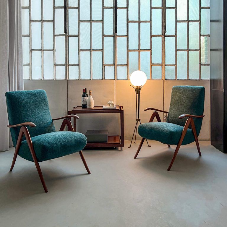 Spinzi Meccano lounge chair | Italian collectible design