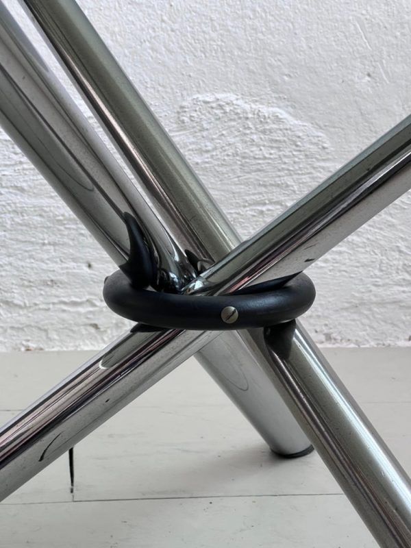 Tubular Metal Folding Coffee Table | Spinzi | Italian Design